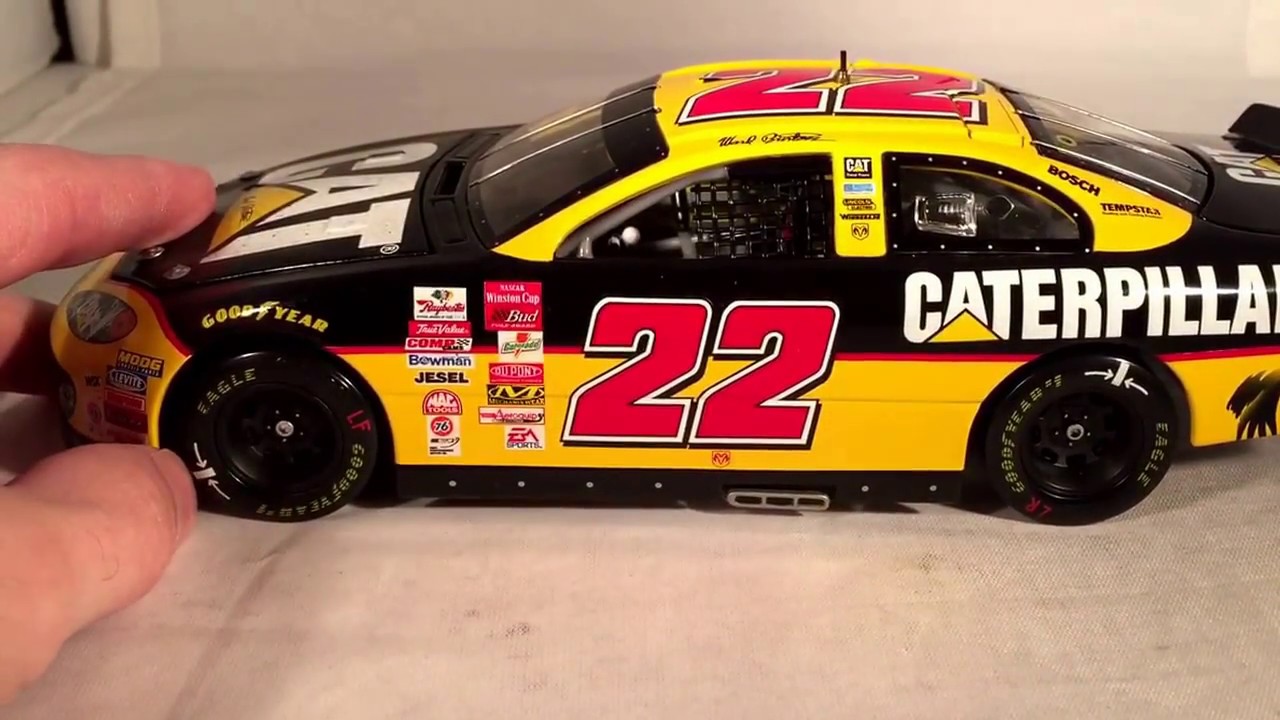 Review: 2002 Ward Burton #22 Caterpillar Dodge Daytona 500 Win 1/24 ...