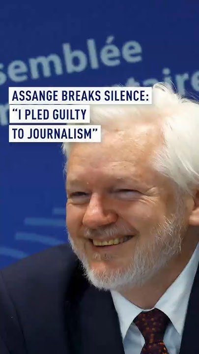 Assange Breaks Silence: "I Pled Guilty to Journalism" - YouTube