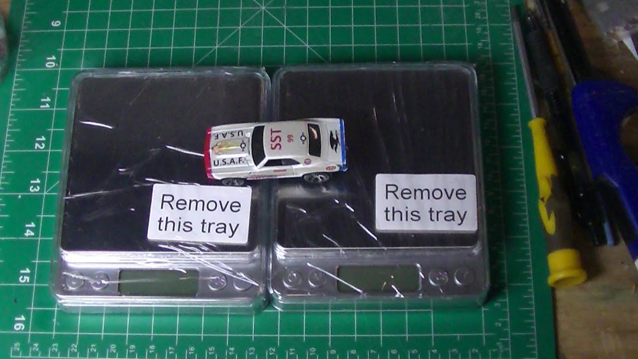 Hot Wheels, New Scales for car weights and balance Part 2 coming up ...