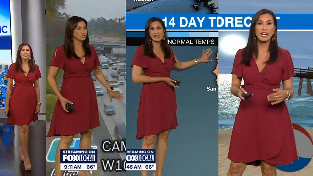 Maria Quiban with the morning weather and traffic report for Good Day ...