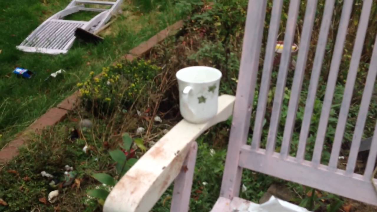 Smashing up a Mug - YouTube