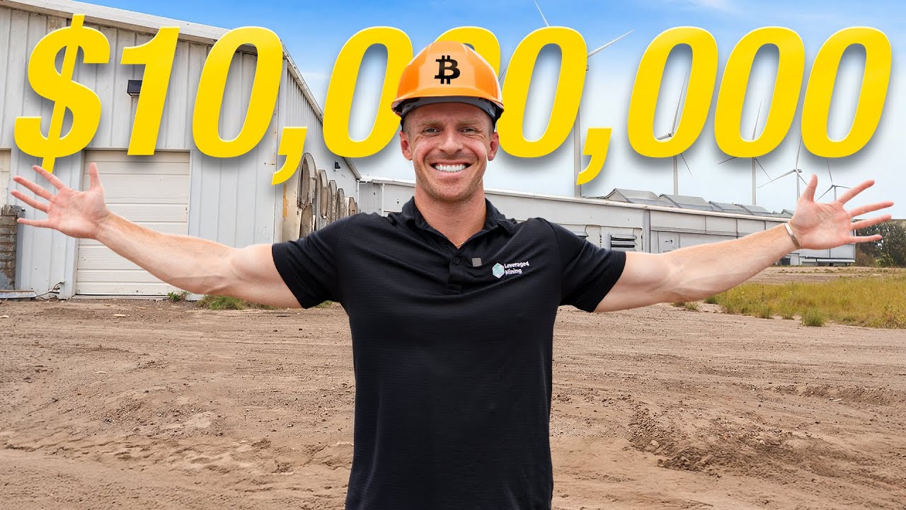 inside my $10,000,000 bitcoin mining facility - YouTube