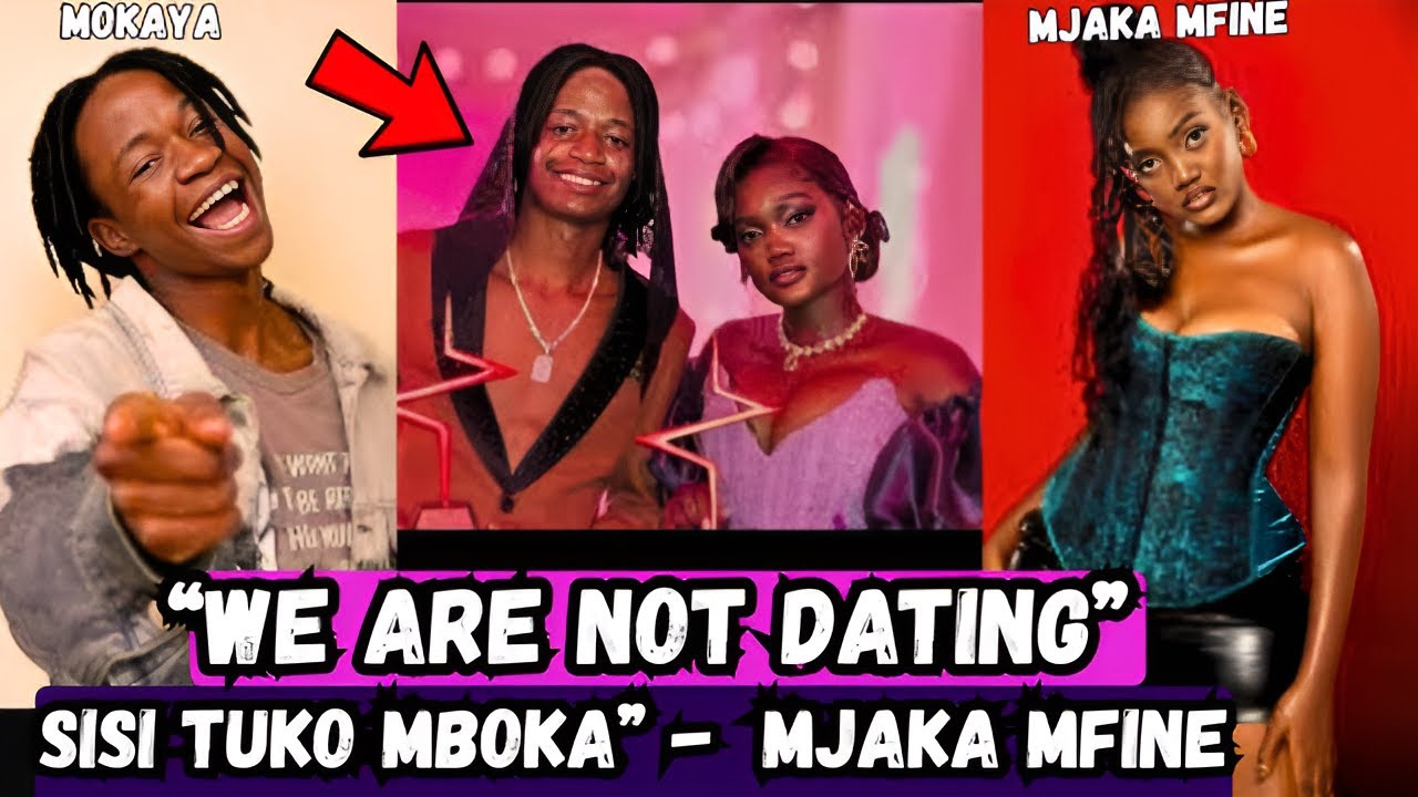 EXCLUSIVE: Mjaka Mfine DENIES DATING Mokaya - " We are work buddies ...