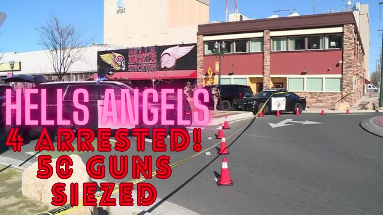 4 Arrested, 50 Guns Seized in Hells Angels Raid - Stockton, Turlock ...