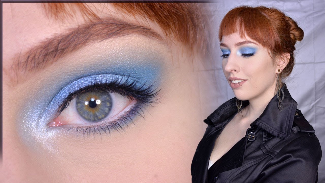 Winter Frost ️ | Blue Smokey Eye | Makeup Tutorial - YouTube