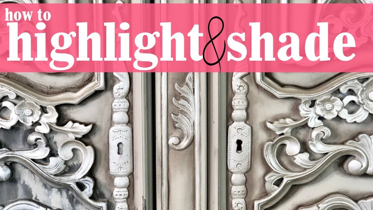 Highlighting and Shading Furniture Painting Techniques with Tracey's ...
