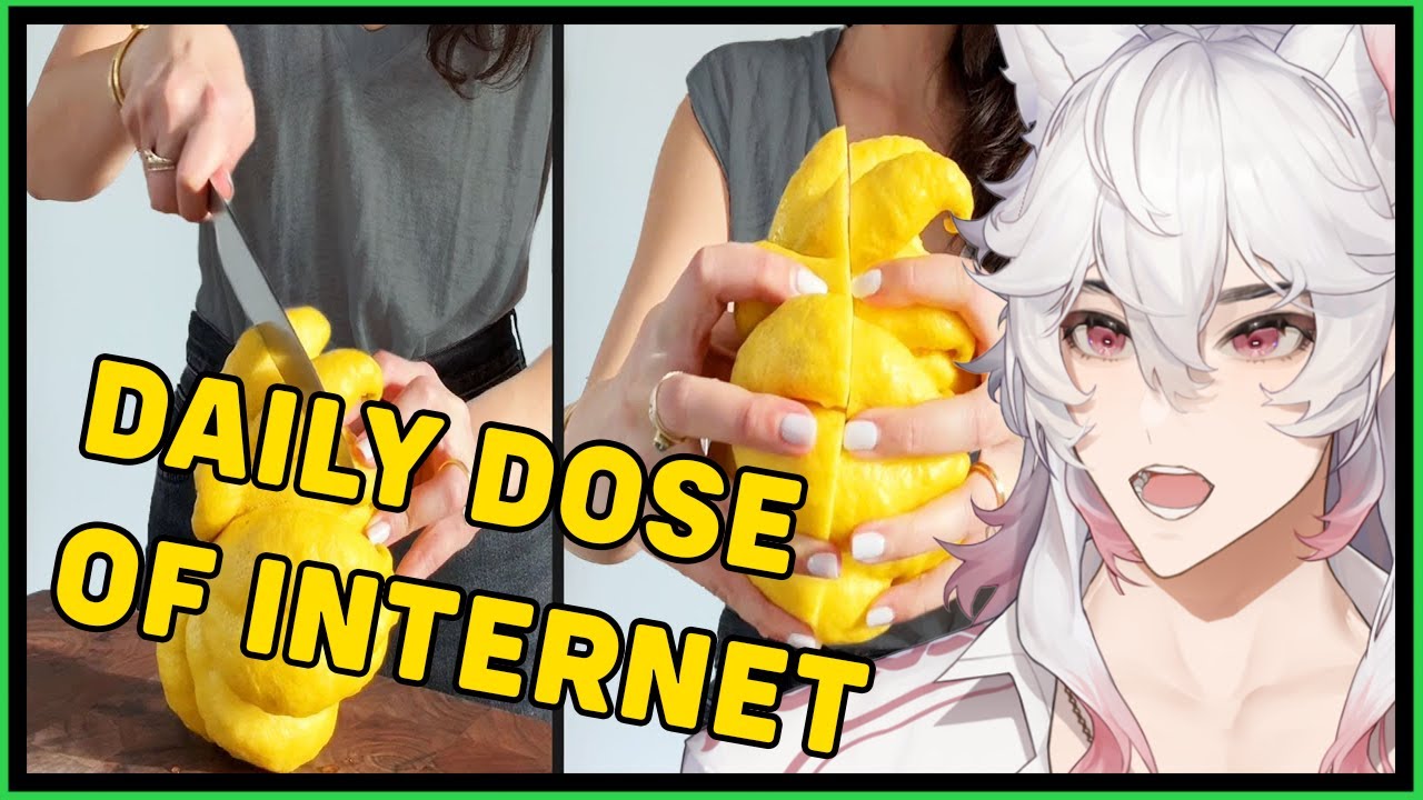Opening a Giant Mutated Lemon | Daily Dose Of Internet | Vtuber React ...