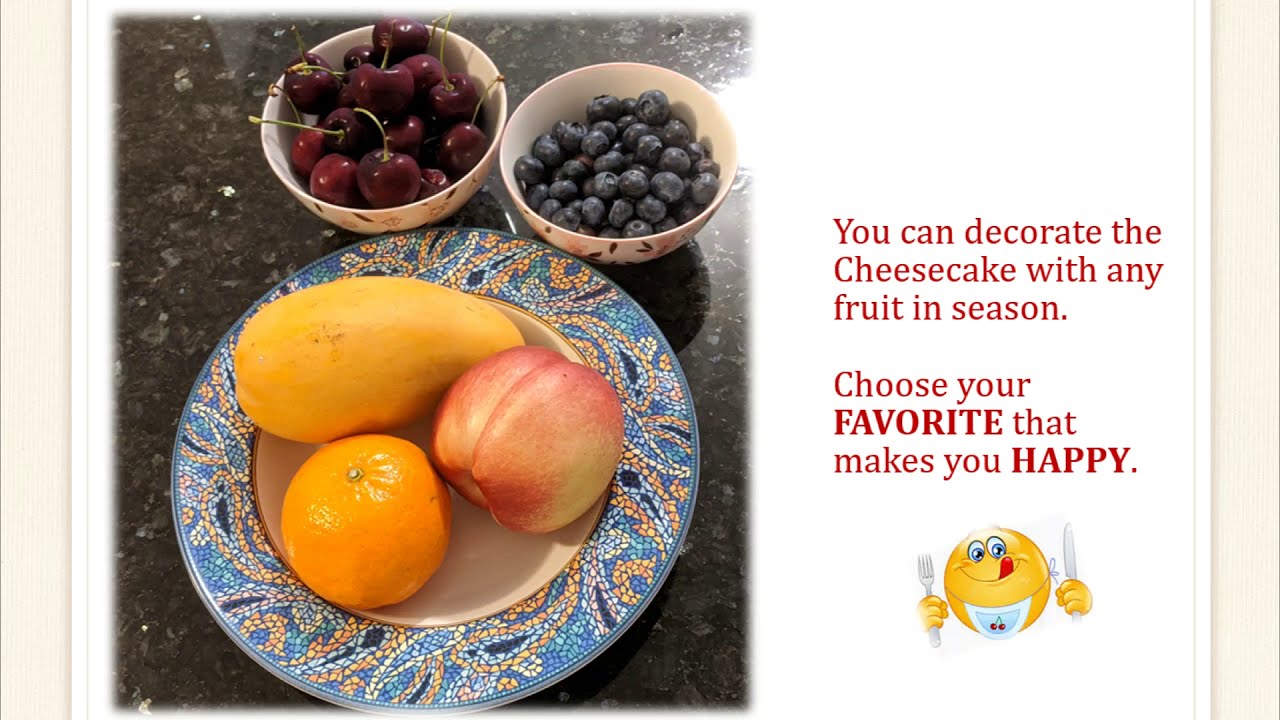 Dessert with Chef Anthony Go: New York Cheesecake - YouTube