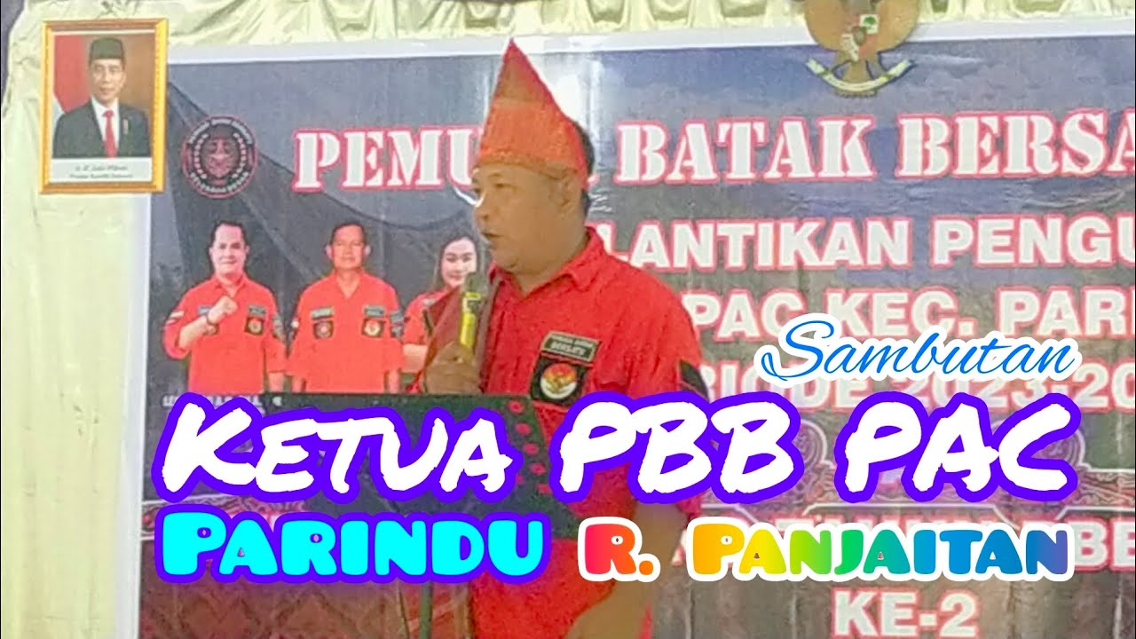 PBB PAC PARINDU II Sambutan KETUA : Pelantikan Pengurus Periode 2023 ...