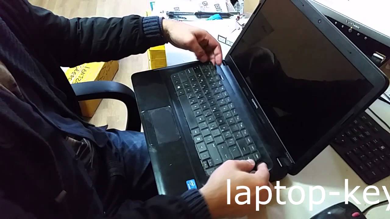 Compaq CQ58 keyboard replacement / Αλλαγή πληκτρολογίου Compaq CQ58 ...