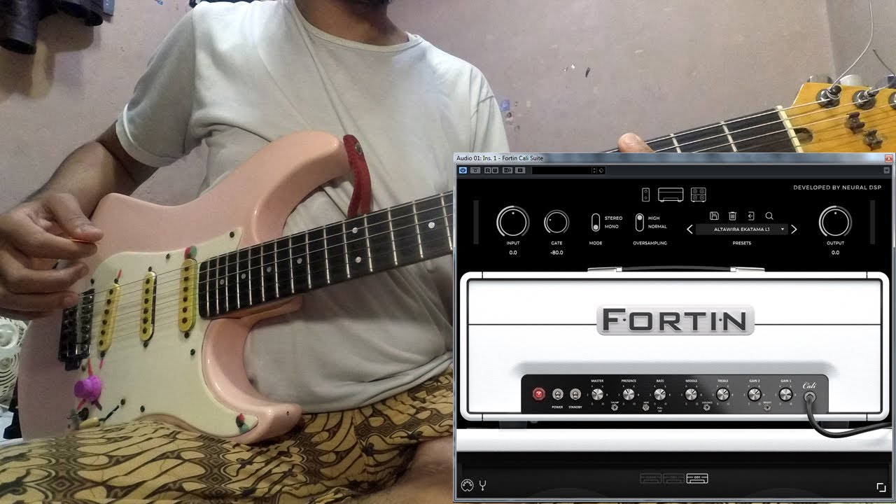 NEURAL DSP FORTIN CALI SUITE DEMO - HIGH GAIN PRESET - YouTube