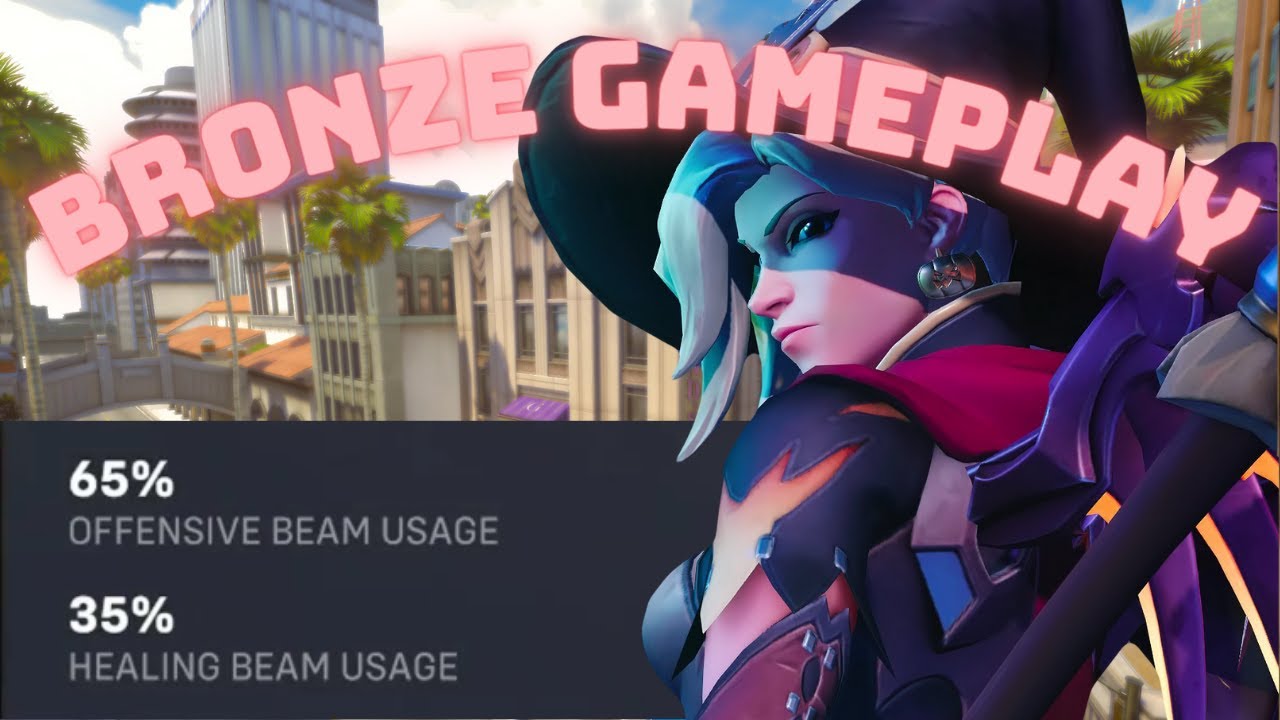 PLAYING IN A BRONZE LOBBY - Overwatch 2 Mercy Gameplay - YouTube