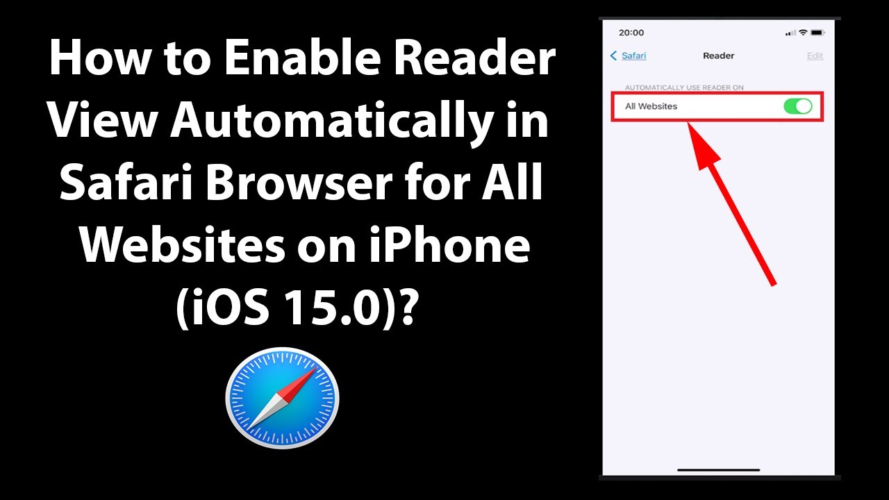 How to Enable Reader View Automatically in Safari Browser for All ...