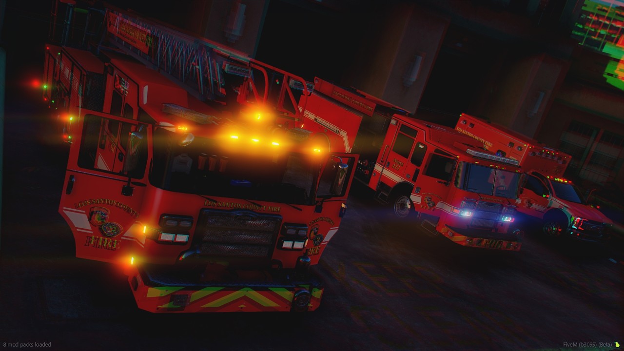 FULL FIREHOUSE RESPONSE in Realistic GTA 5 RP - YouTube