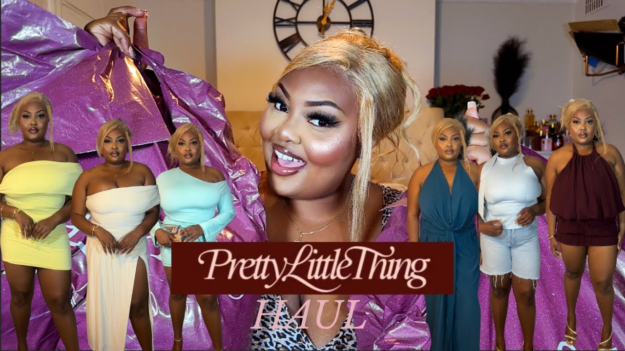 HUGE PLT TRY-ON HAUL | Wedding Guest Dresses 2025, New In Outfits & More | Michaela Grace - YouTube