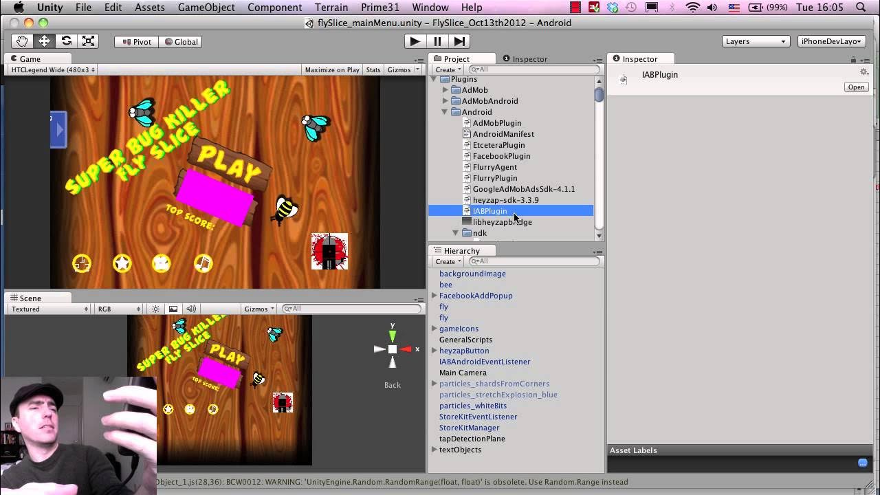 Unity 3D - how to add leaderboards to android game part 1B - integrating Heyzap social network ...
