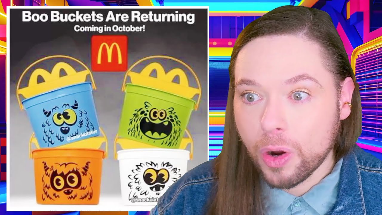 Has McDonald's Lost its Mind?! McDonalds Halloween Boo Buckets 2024 Are Here... 🎃😳 - YouTube