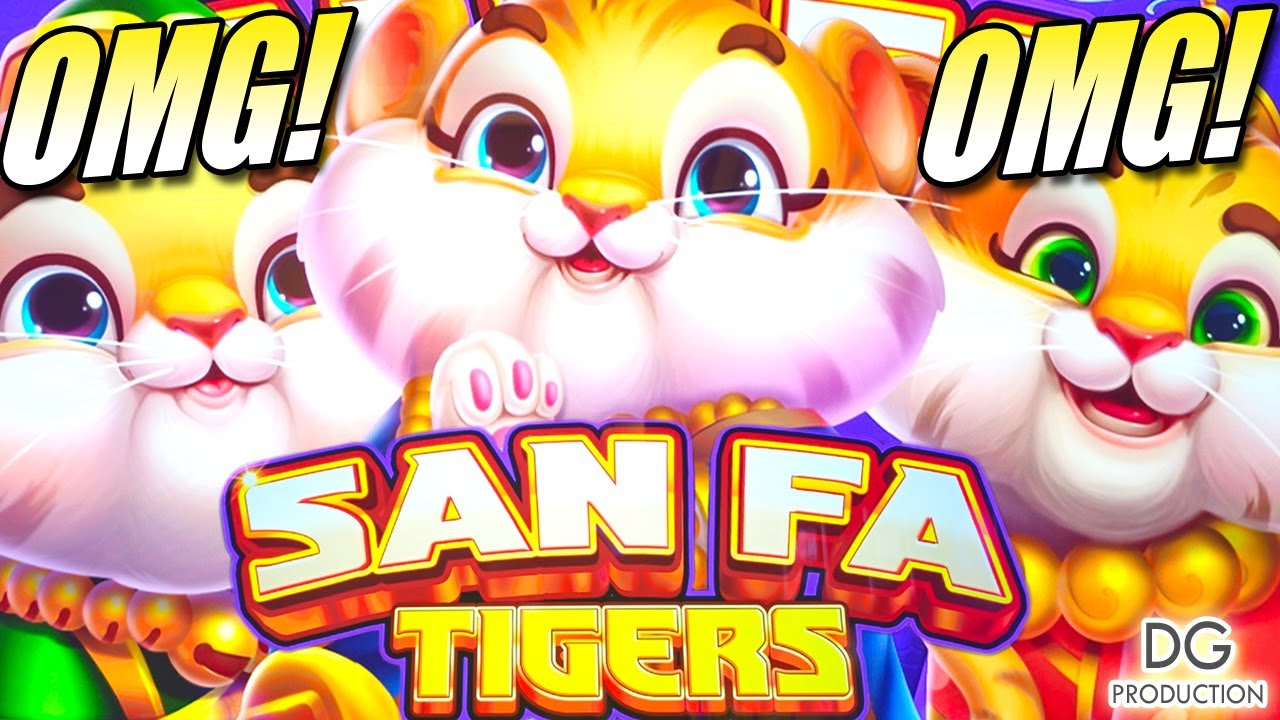 🐯NEW🐯 SAN FA TIGERS DOUBLE POP JACKPOT EXTRA STICKY FREE GAMES SLOT ...