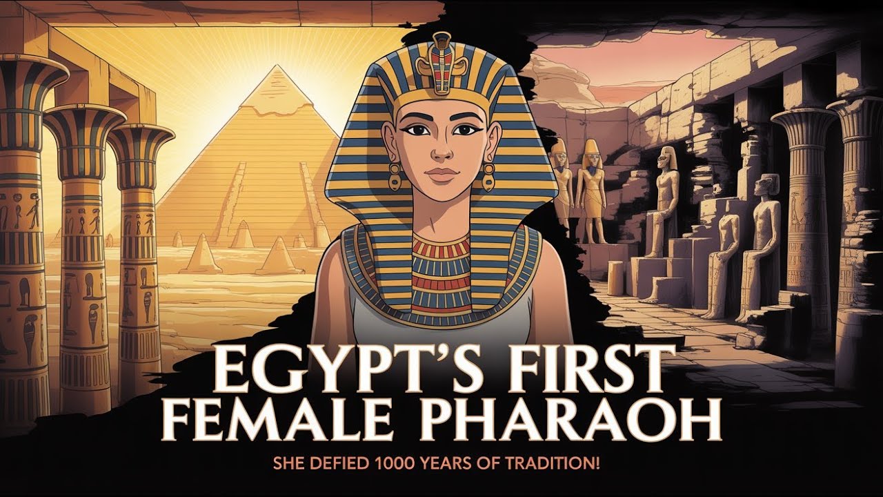 The First Female Pharaoh | Sobekneferu | Ancient Egypt History - YouTube