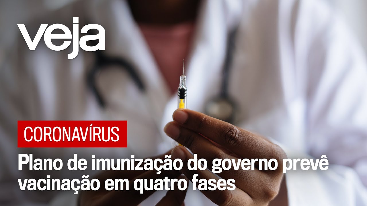 Plano de imunização prevê vacinação contra coronavírus em quatro fases ...
