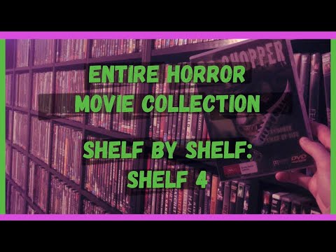 Entire Horror Movie Collection (Shelf 4) - Shelf By Shelf (2023) - YouTube