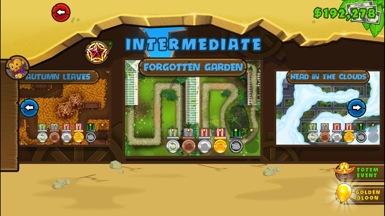 Forgotten Garden | Impoppable | Double Cash Mode | Bloons Tower Defense ...