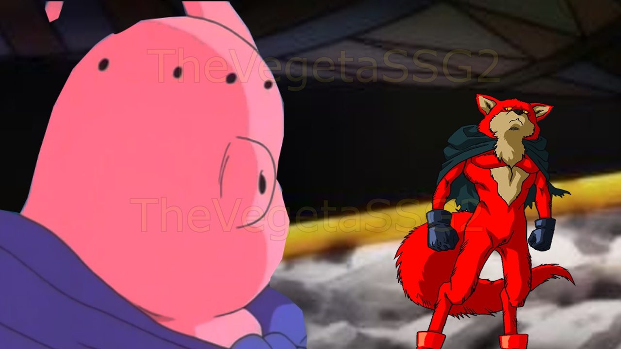 Majin Buu vs Basil - Dragon Ball Super - YouTube