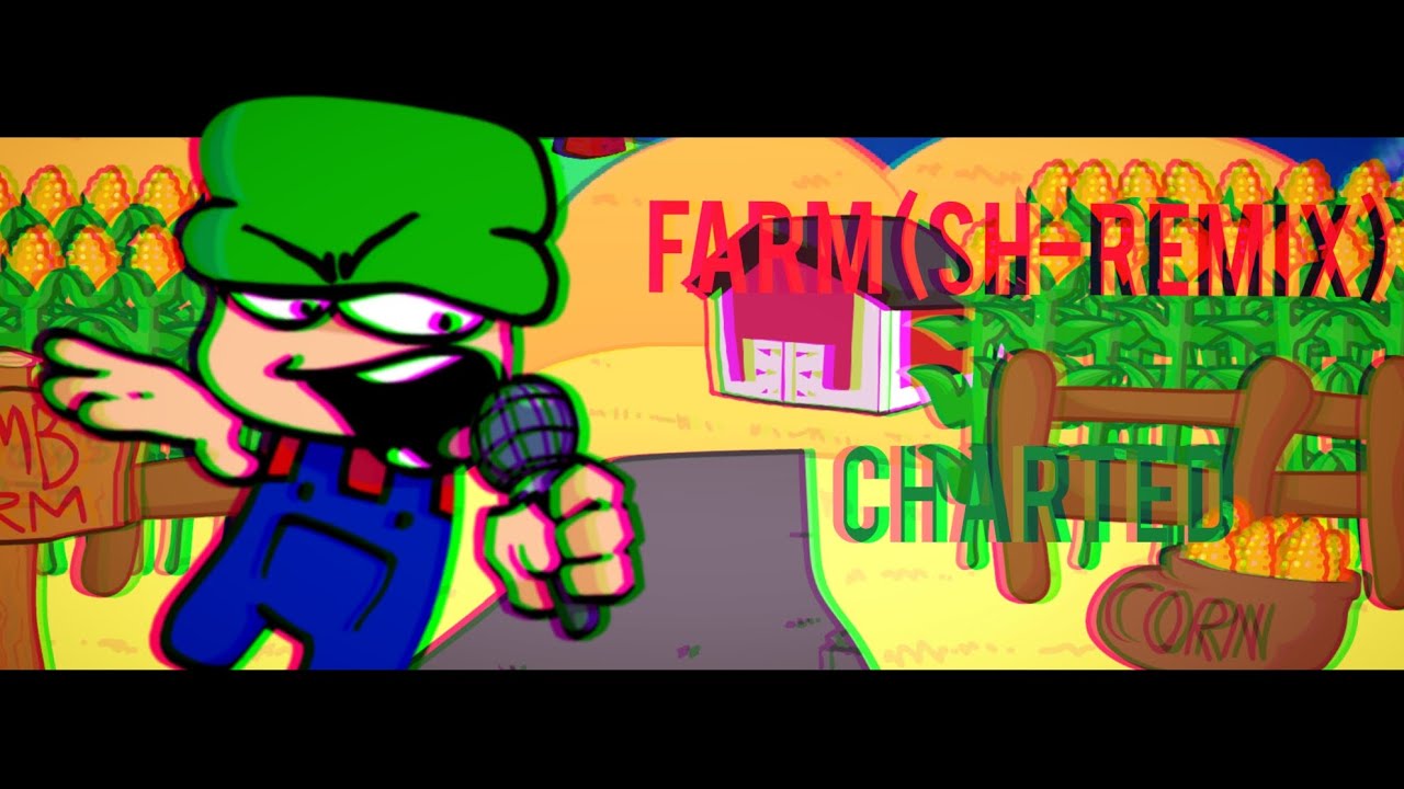 Farm (SH-REMIX) CHARTED - FNF VS Dave And Bambi Fantrack - YouTube