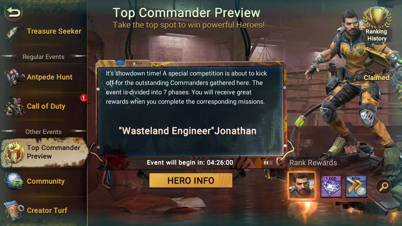 Top Commander Event Tips - YouTube