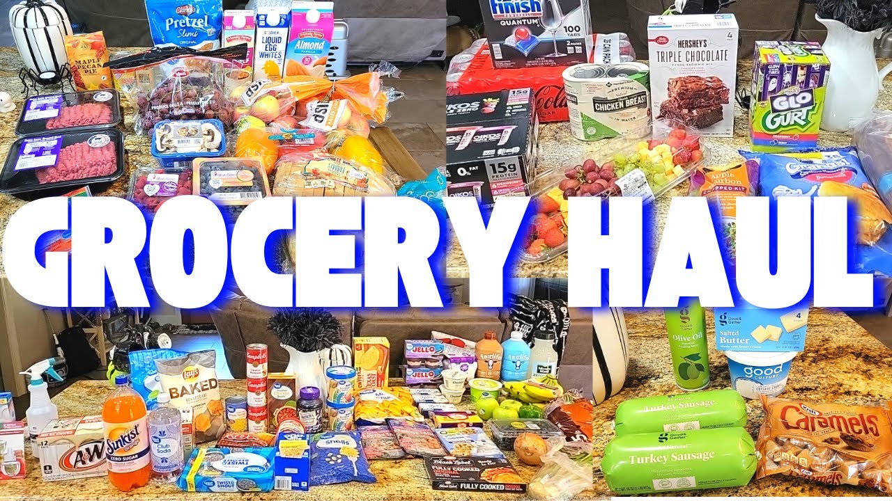 *NEW* Another MASSIVE Grocery Haul | Aldi/Sam's Club/Walmart/Target ...