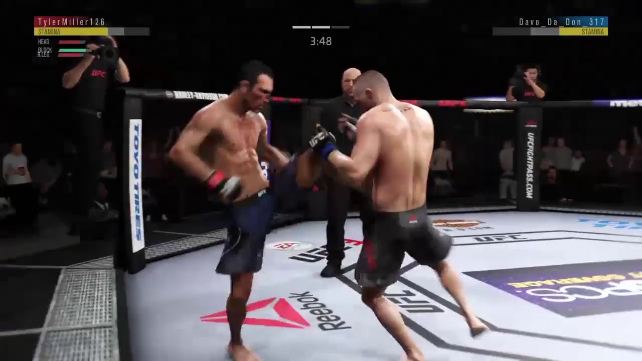 UFC 3 Stand and Bang - YouTube