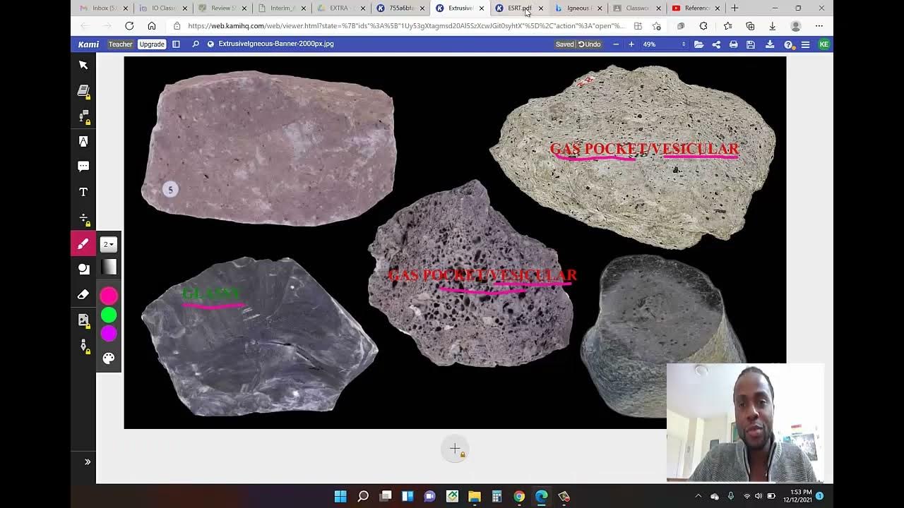 Igneous rock ESRT PAGE 6 - YouTube