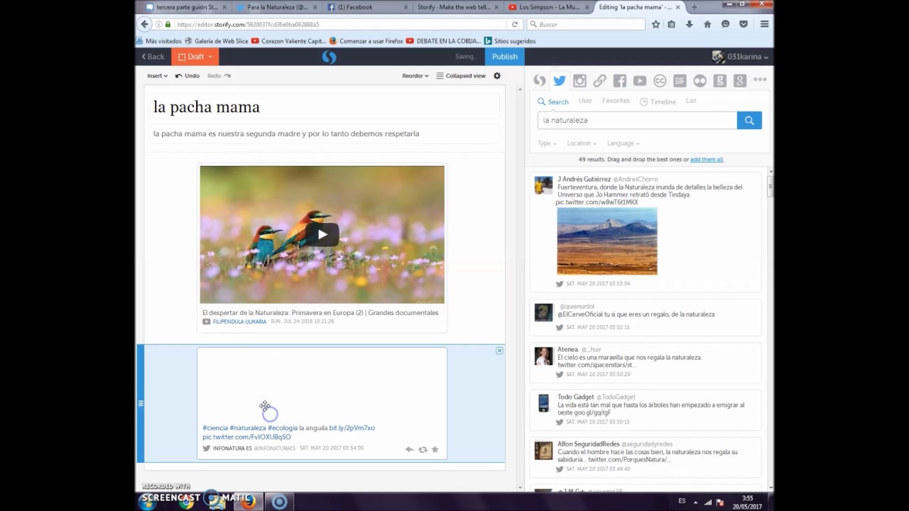 Tutorial- Uso de la herramienta Storify - YouTube