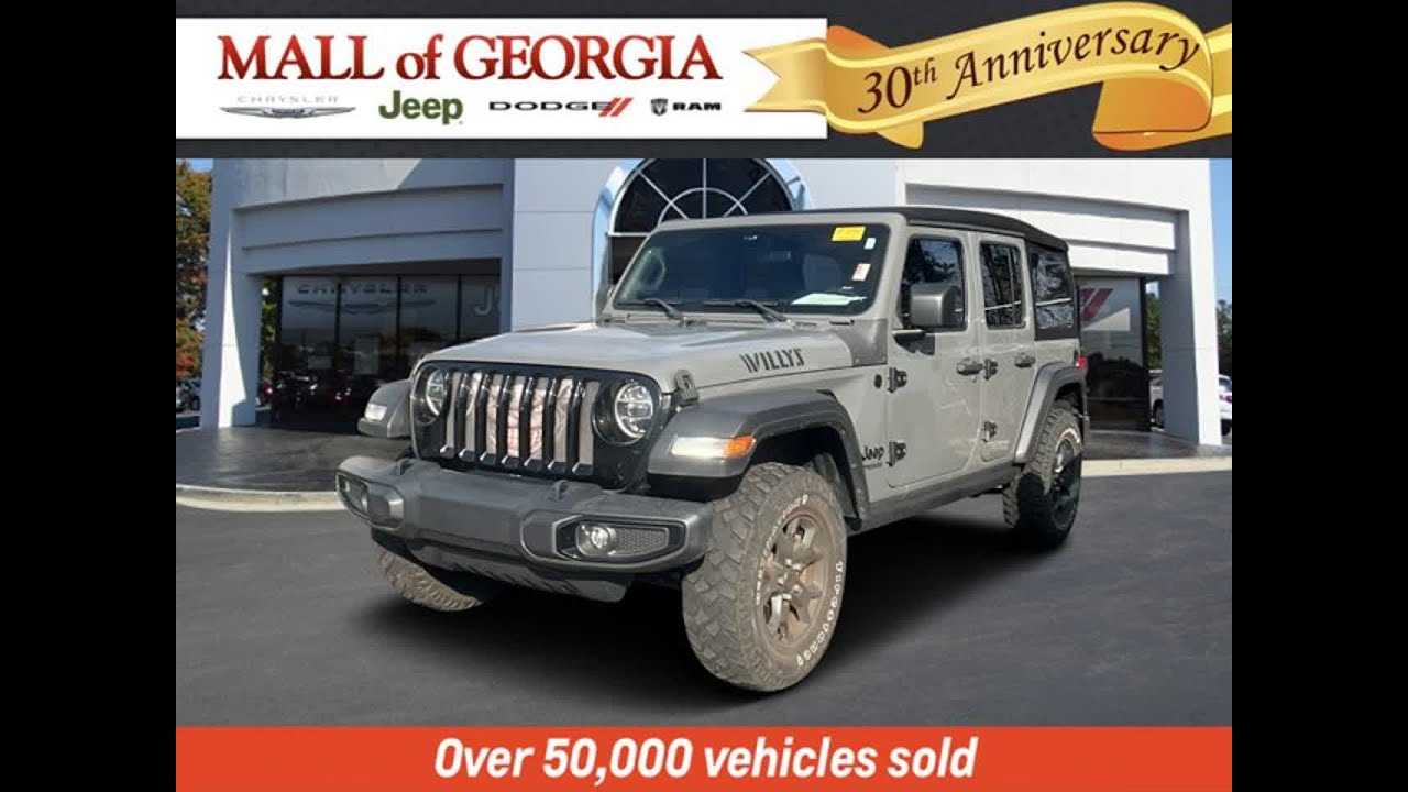 2020 Jeep Wrangler_Unlimited Willys GA - YouTube