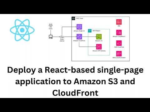 Deploy a React-based single-page application to Amazon S3 and CloudFront | AWS website ...