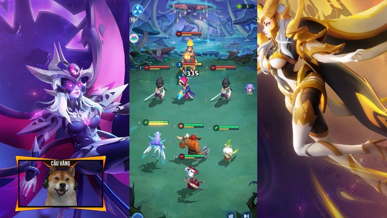 Trải nghiệm Hero Clash - Game đấu tướng chiến thuật kết hợp mini game ...