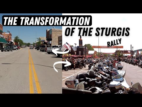 Sturgis Motorcycle Rally Transformation - YouTube