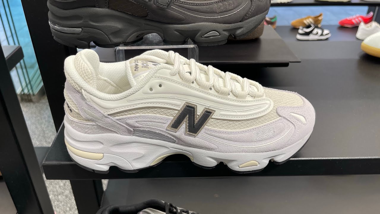 New Balance 1000 (Pearl Grey/ Black) - Style Code: M1000PSB - YouTube
