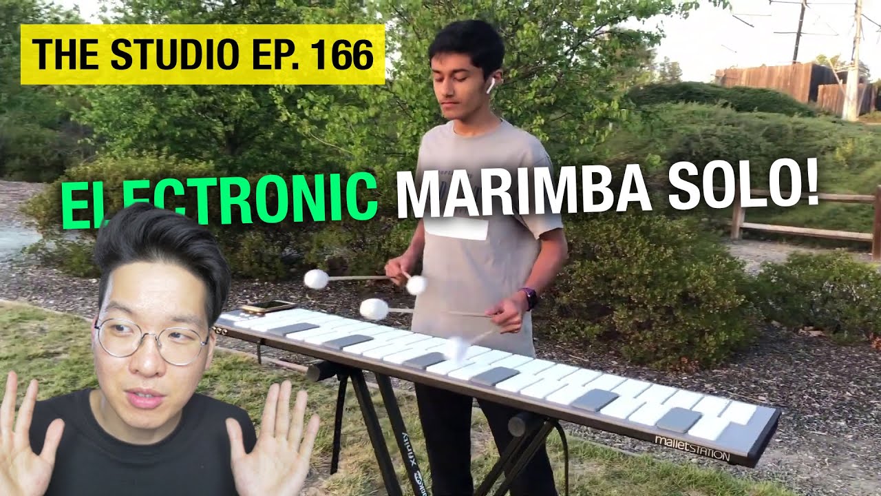 Playing a marimba solo on a MALLETSTATION... ⚡ - YouTube