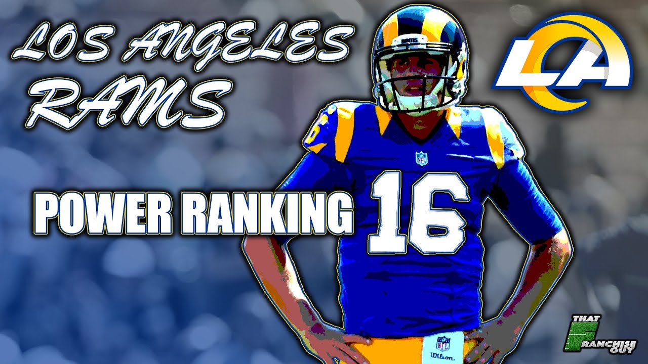A Deep Dive Into The 2020 LA Rams | Power Ranking: 16 - YouTube