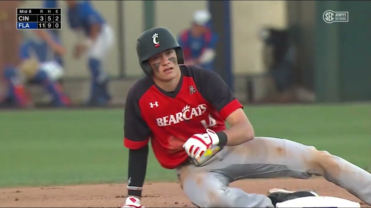 Baseball Highlights: Cincinnati Bearcats at #7 Florida Gators (Feb. 25 ...