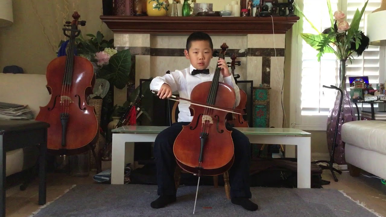 Ethan cello recital: The Two Grenadiers - YouTube