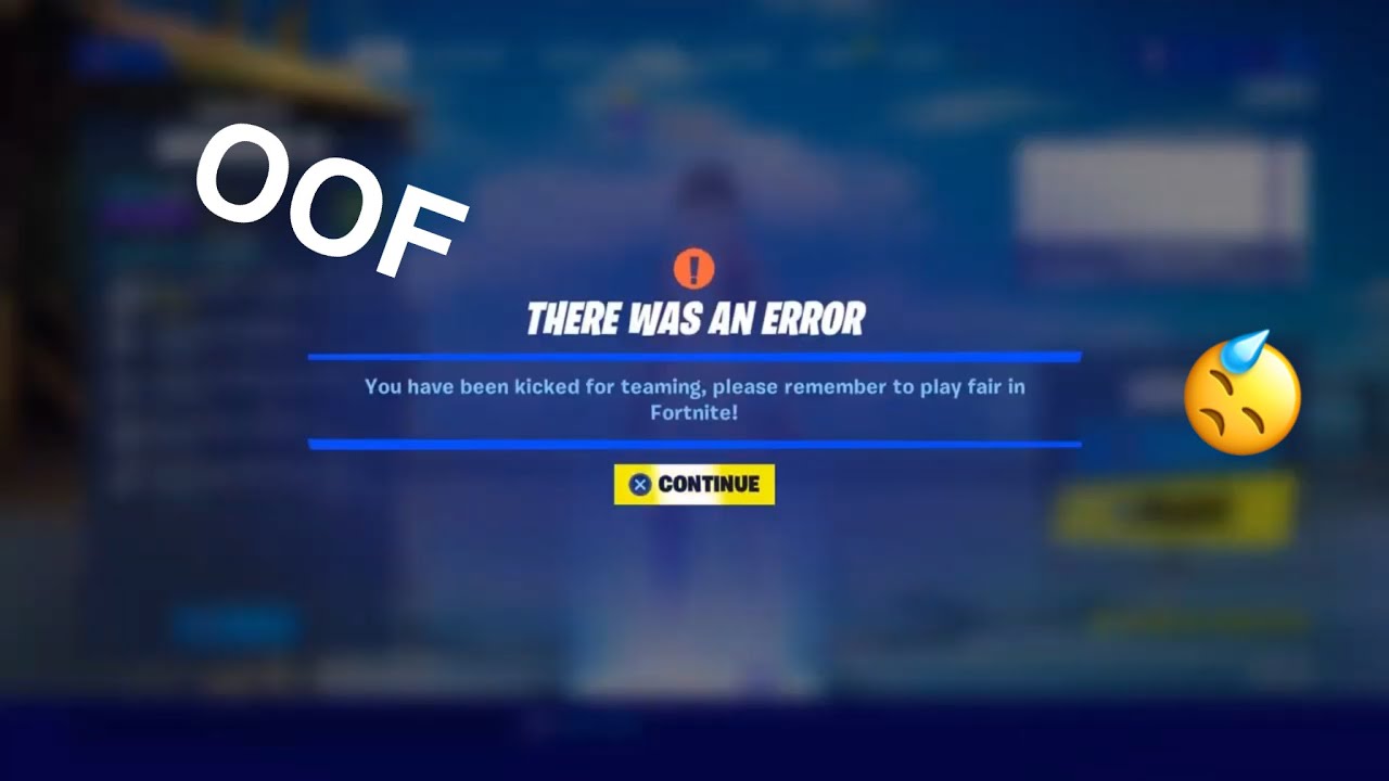 I got banned in fortnite - YouTube