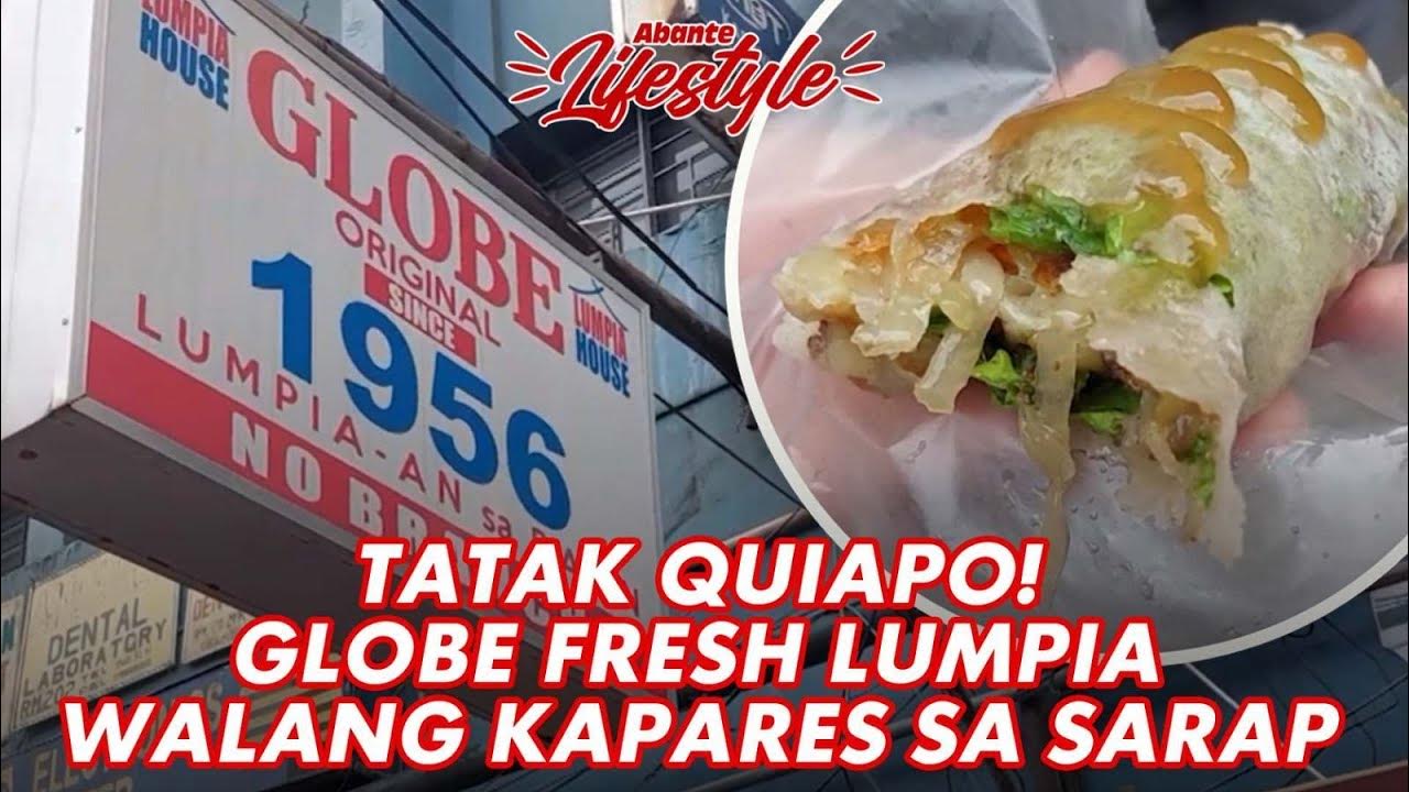 Tatak Quiapo! Globe Fresh Lumpia walang kapares sa sarap - YouTube