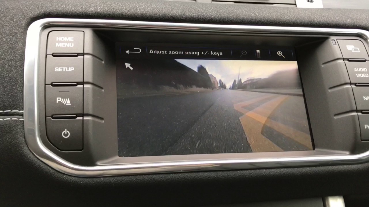 Range Rover Evoque Front camera - YouTube