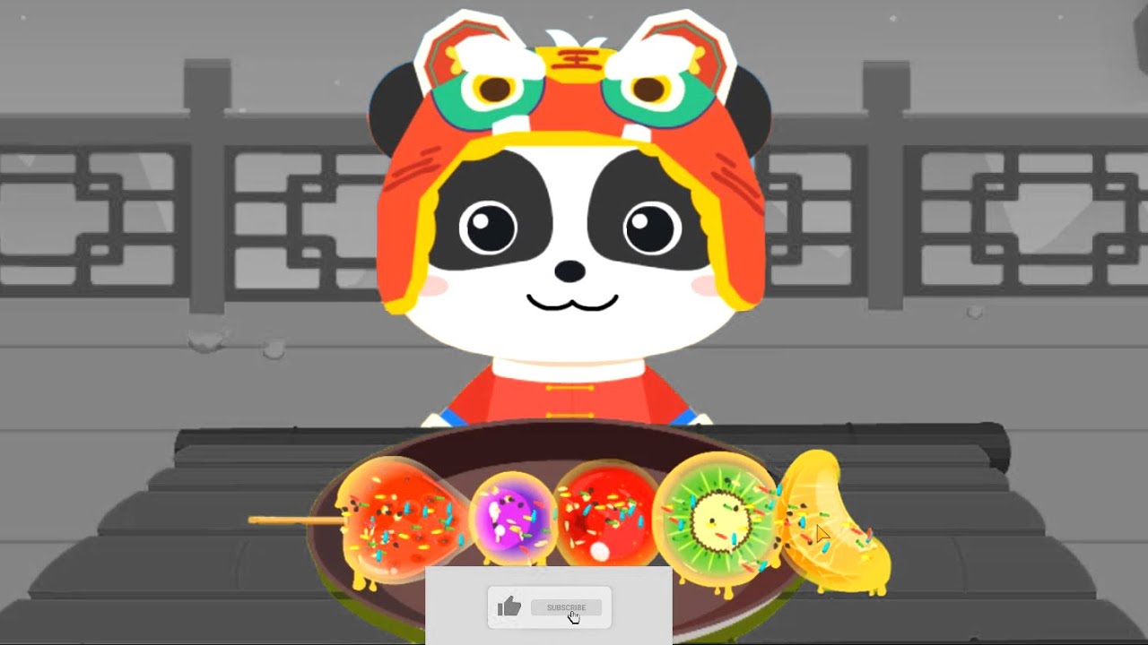 Cooking game tanghulu - Little panda Chinese Recipes - hgame88 - YouTube