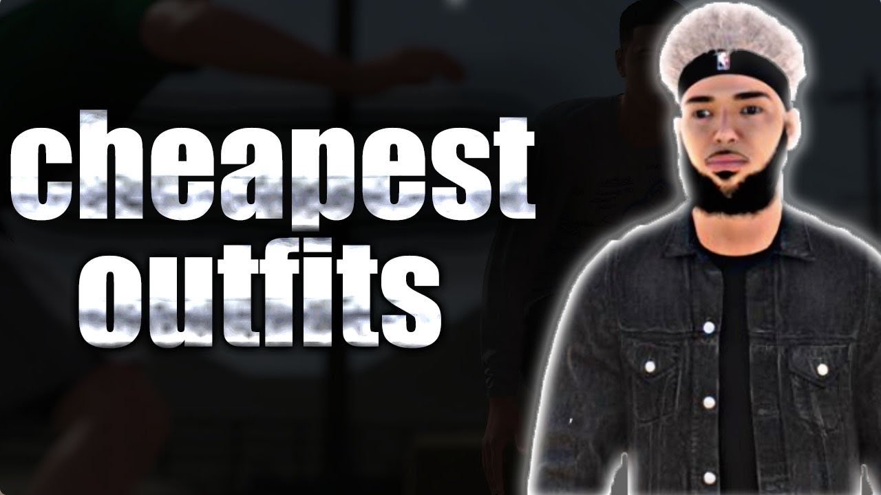 BEST CHEAPEST OUTFITS IN NBA 2K20! LOOK LIKE A CHEESER 😈 ! - YouTube