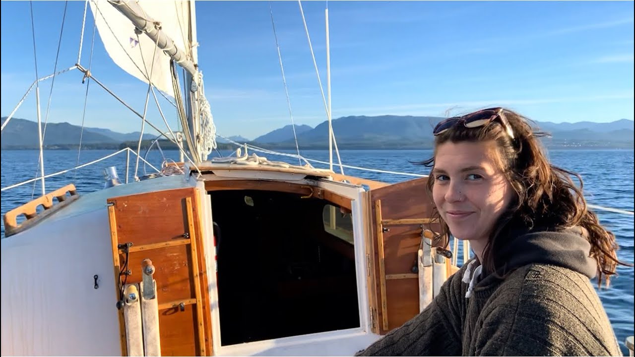 the first sail (!!!) - YouTube