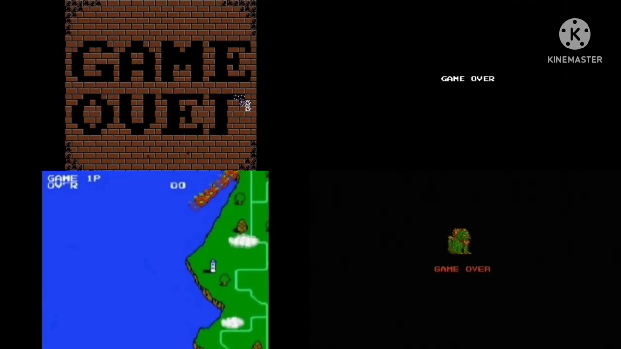 Game Over NES Screen (4 Grid) - YouTube